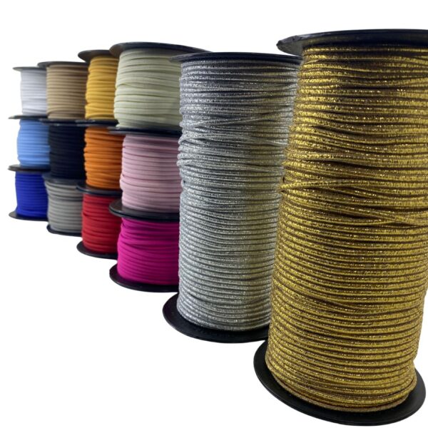 CORDON ELASTICO DELTA 3MM – Crash Insumos